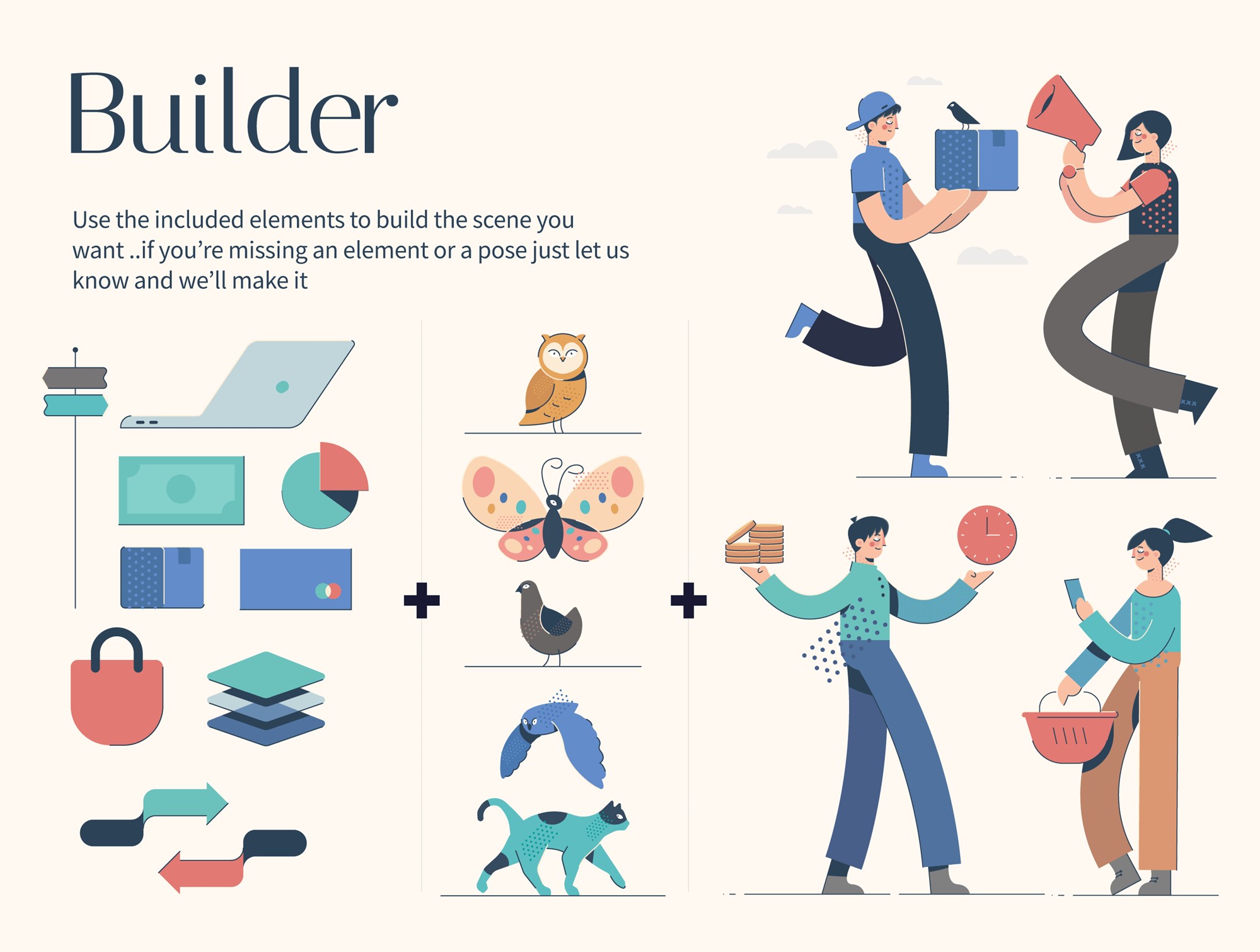 Shape Shifter illustrations builder